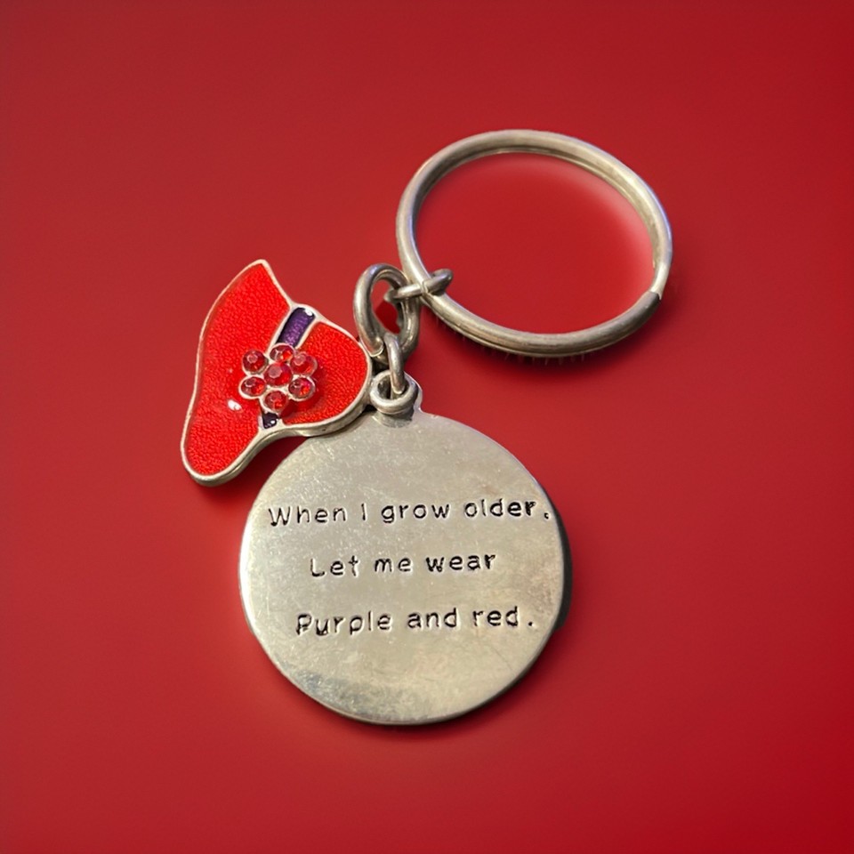 RED HAT SOCIETY LOT OF 2 KEY CHAINS KEY RING | eBay UK