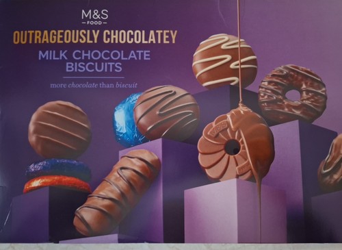 M&S Outrageously Chocolately Box Biscuits | eBay UK