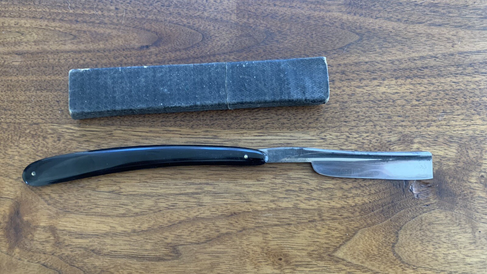 Antique Erik Anton Berg Eskilstuna Garanti Sweden STRAIGHT EDGE RAZOR ...