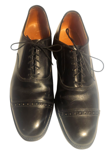 Allen Edmonds Byron Men's Size 9 A Cap Toe Oxfords Dress Shoes Black ...