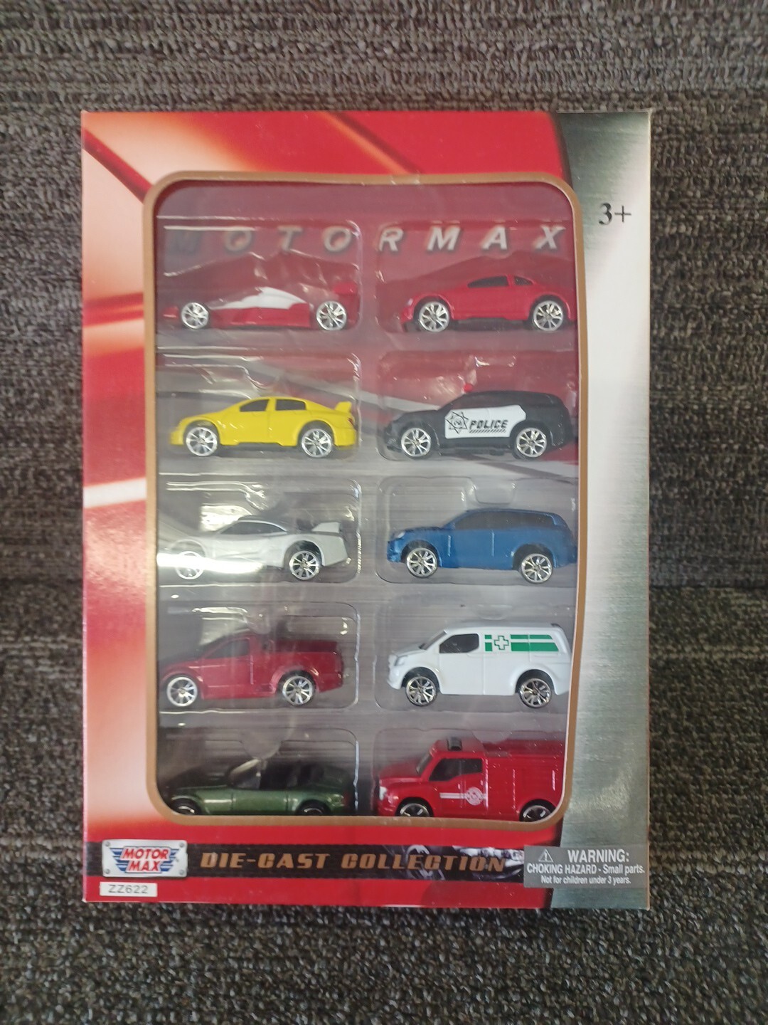 10 Pack 1:64th Scale Diecast Car Set By Motormax | eBay