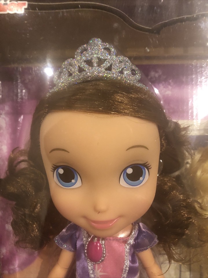 Disney Sofia the First Royal Sisters Sofia & Amber Dolls 11" 2016 NRFB ...