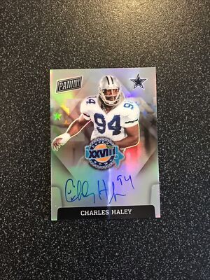 2022 Panini Charles Haley Silver Prizm Super Bowl Autograph Auto #CH (A ...