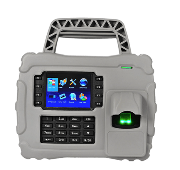 ZKTeco S922 ID/WIFI/ADMS Biometric Mobile Time Attendance Battery 7600 ...