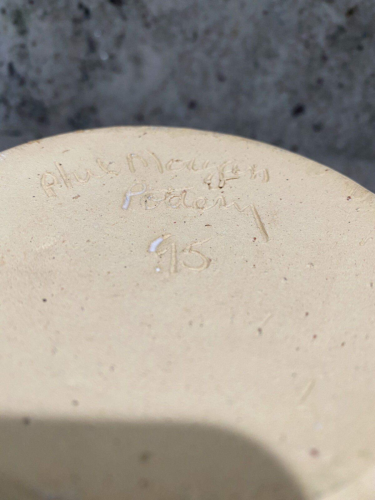 Handmade Phil Morgan Pottery Bean Pot Bowl Seagrove North Carolina ...