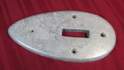 MELGES HEAVY MAST STEP FITTING CAST ALUMINUM SLOT 7 7/8" LONG 1/8 ...