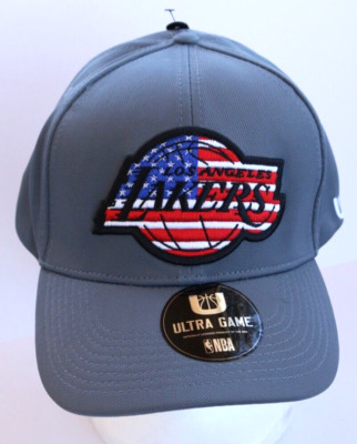 Ultra GAME NBA Los Angeles Lakers Gray Flag Cap-Brand NEW | eBay