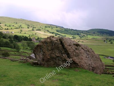 Photo 6x4 The Badger Stone Kentmere One of many large boulders to have ...