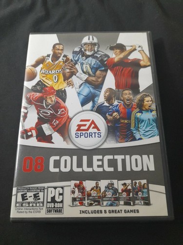 EA Sports 08 Collection PC - Madden, NBA Live, NHL, PGA, FIFA | eBay