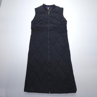 Anthropologie Pilcro Quilted Puffer Vest Black Womens One Size OS Full ...