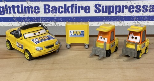Disney Pixar Cars RPM #64 Crew Chief & 2 Pitty Set Loose | eBay