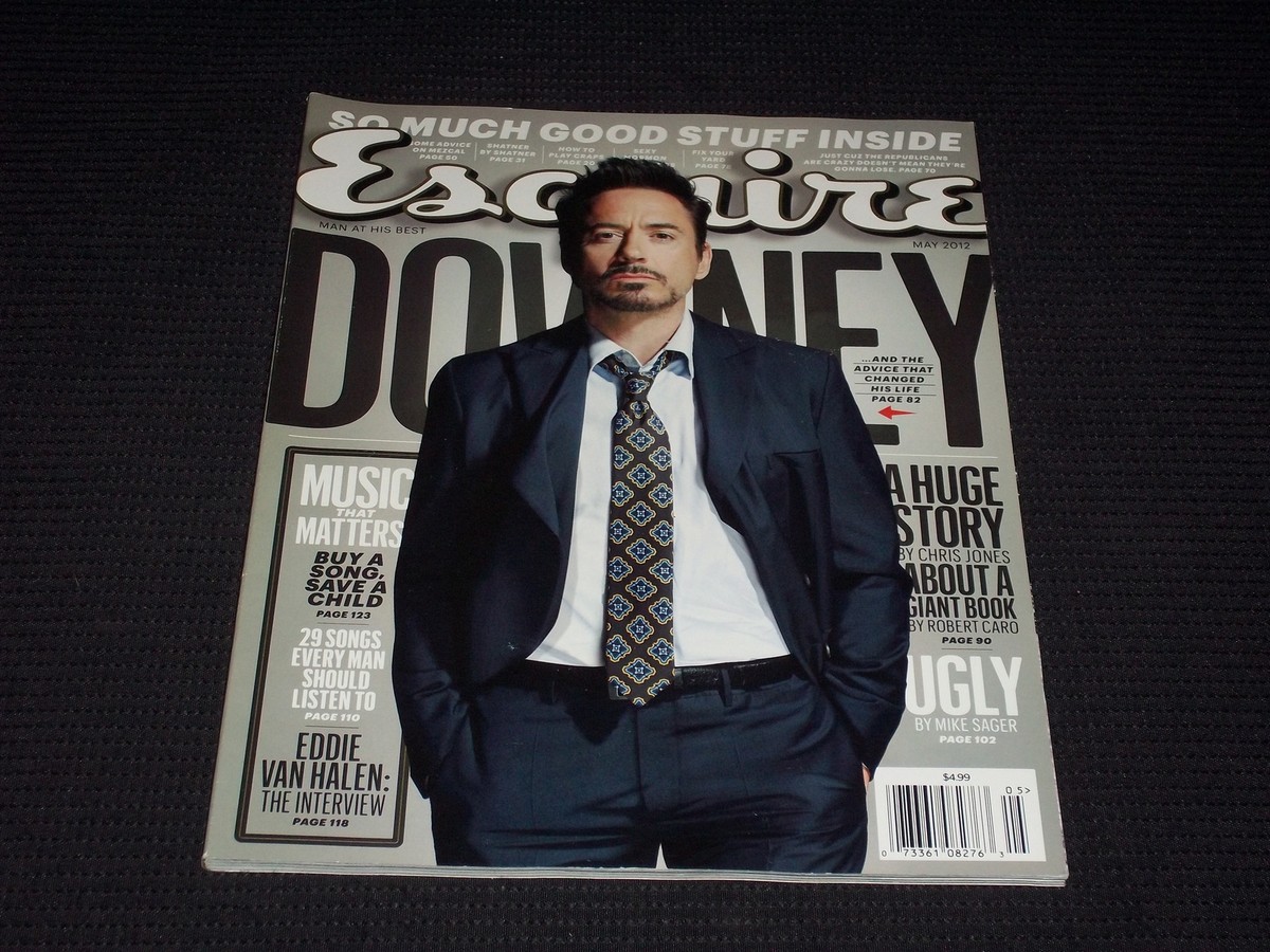 Robert Downey Jr Photoshoot Esquire