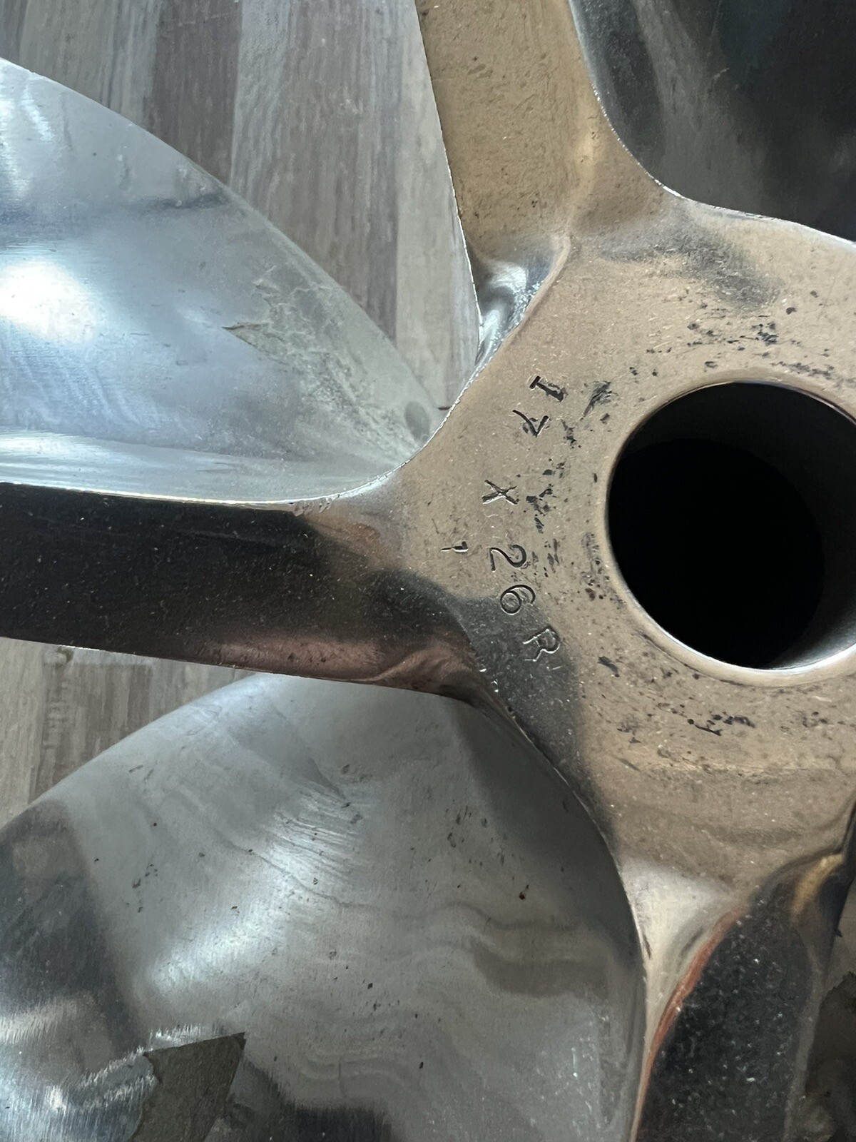 Mercury Racing 5 Blade Cleaver Prop Propeller 17 X26 RIGHT RH Herring ...