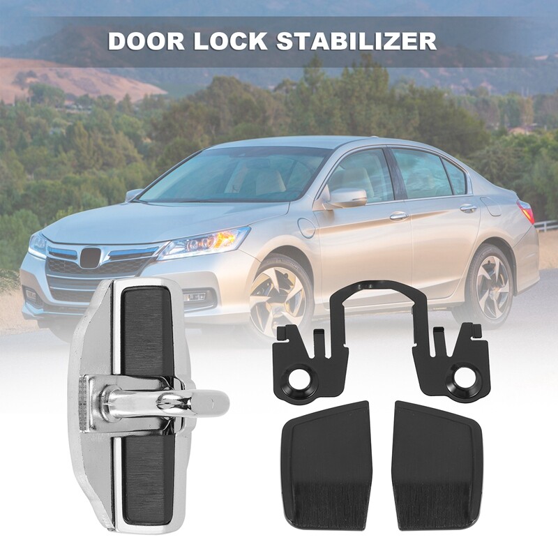 1X(2 Set Door Stabilizer Door Lock Protector Latches Stopper Covers for ...