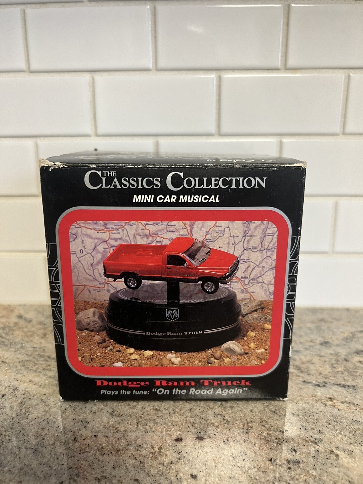Enesco Small World of Music Dodge Ram Truck Mini Car Musical - On The ...
