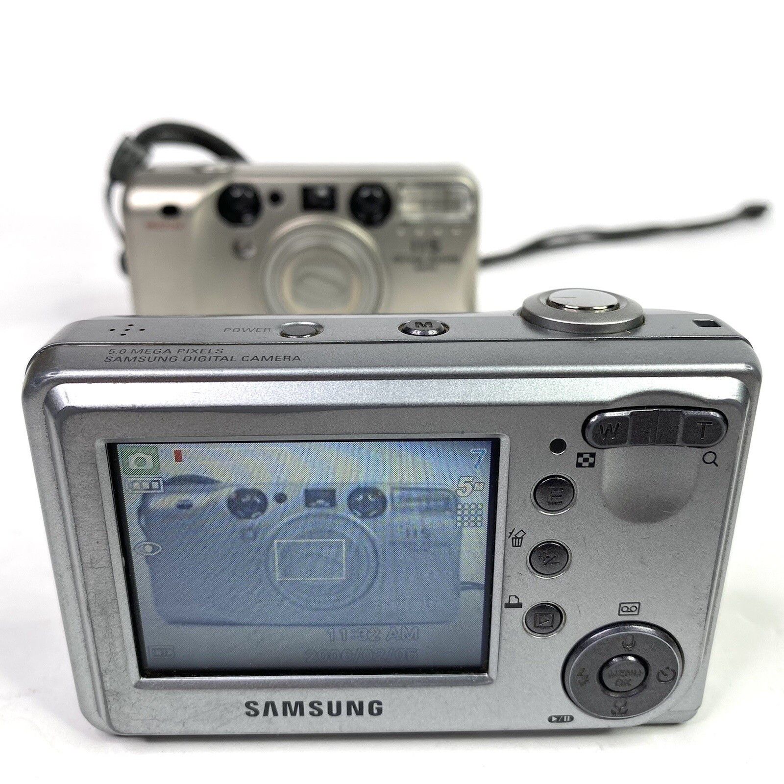 Samsung Digimax D53 5.1MP Digital Camera - Silver for sale online | eBay