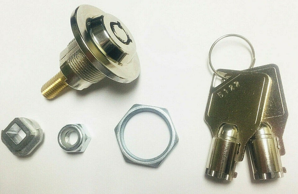 Lot of 50 Gun Cabinet Original Homak toolbox lock 3/4" Replacement Lock ...