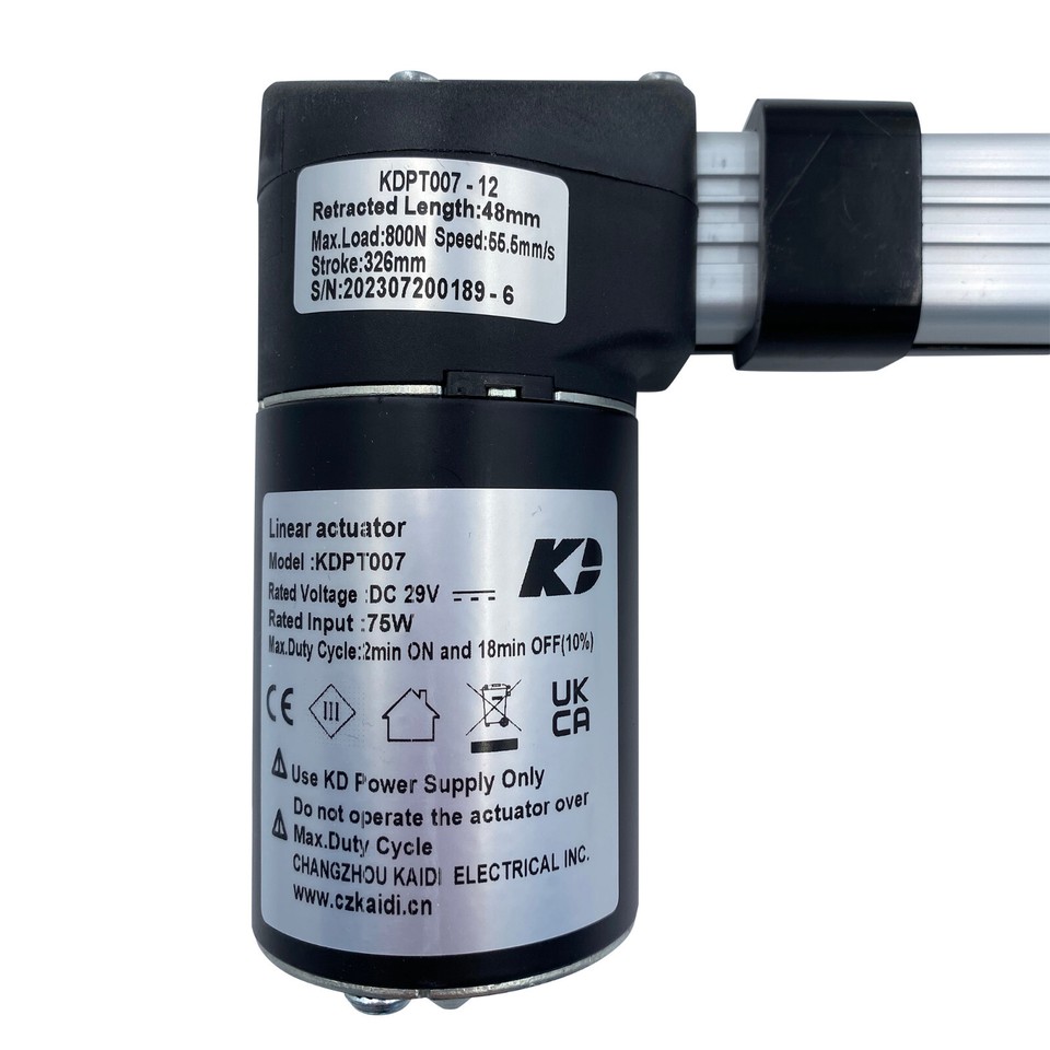 Kaidi Linear Actuator Motor Model KDPT007-12 for Power Recliner Lift ...
