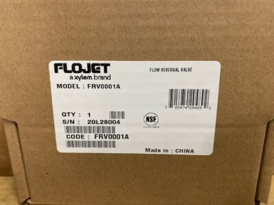 Genuine FLOJET Multiplex G56 Flow Reversal Valve FRV-0001A / FRV0001A ...