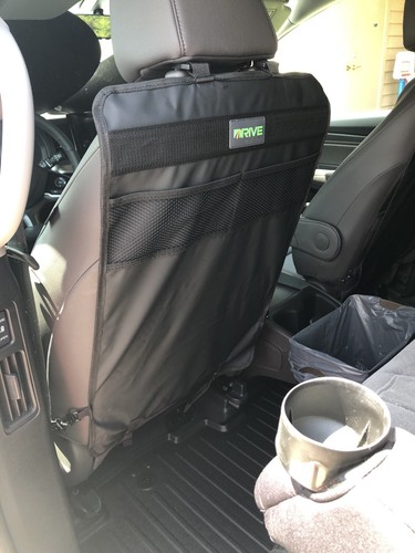 Drive Auto Products Heavy Duty Kick Mats Black (2 Pk) - Car Seat Back ...