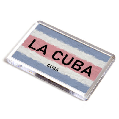 FRIDGE MAGNET - La Cuba - Cuba Flag | eBay UK