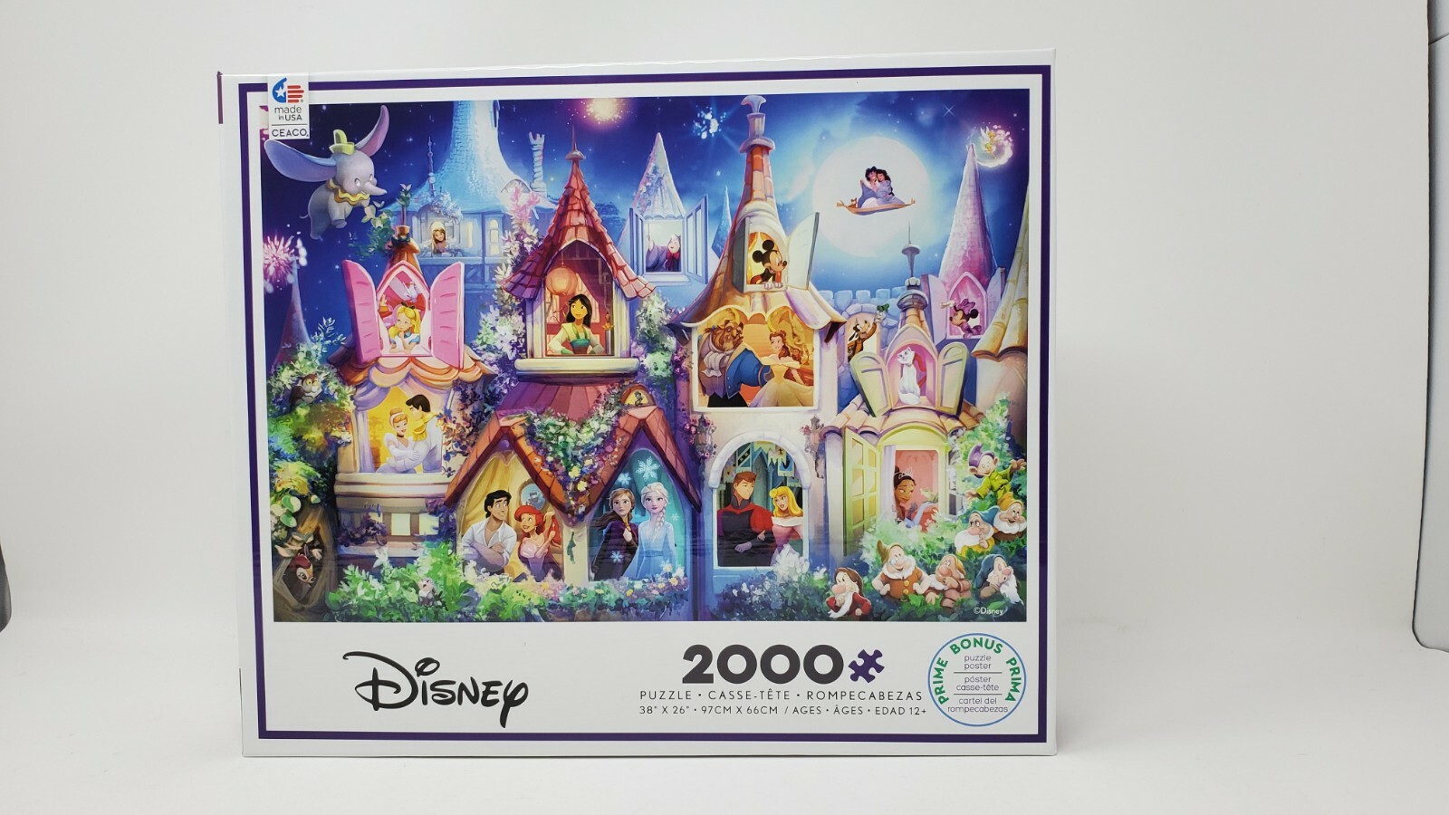 Ceaco Disney 2000 pcs Princess Happily Ever After Jigsaw Puzzle | Brand ...