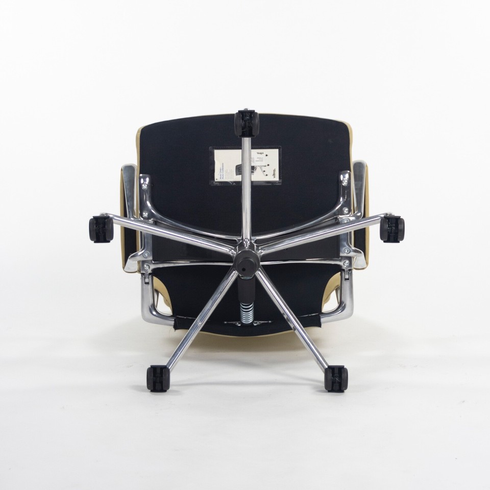 2011 Vitra Meda by Alberto Meda Desk Chair Tan Full Leather Knoll ...