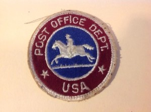 Post Office Dept. USA Vintage Cloth Uniform Patch | eBay