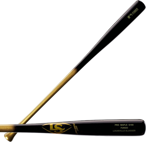 Pro Maple G160 Wood Fungo Bat - Black/Gold 313050672609 | eBay