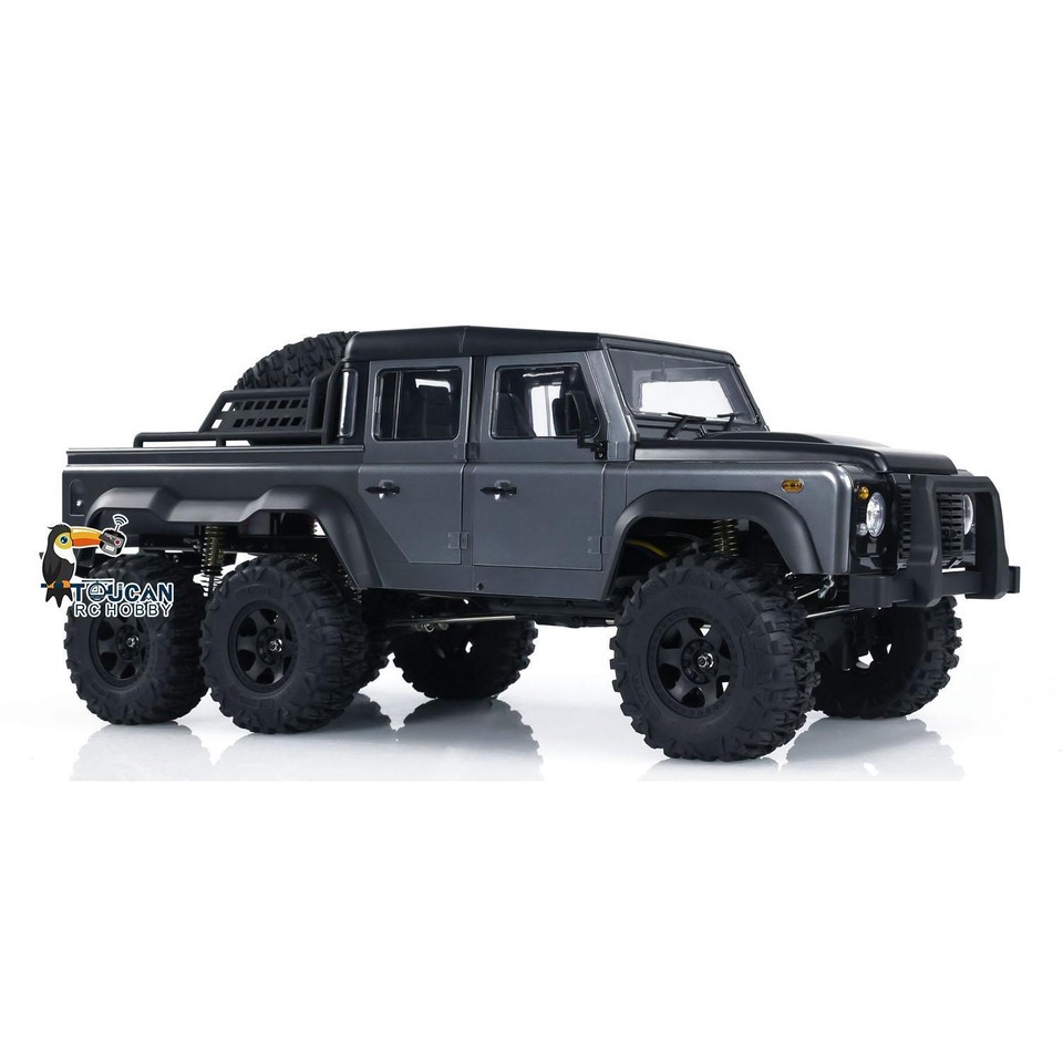 RC Pick-up 6WD Rock Crawler 1/10 Scale Off-Road Truck W/Lights Sounds 2 ...