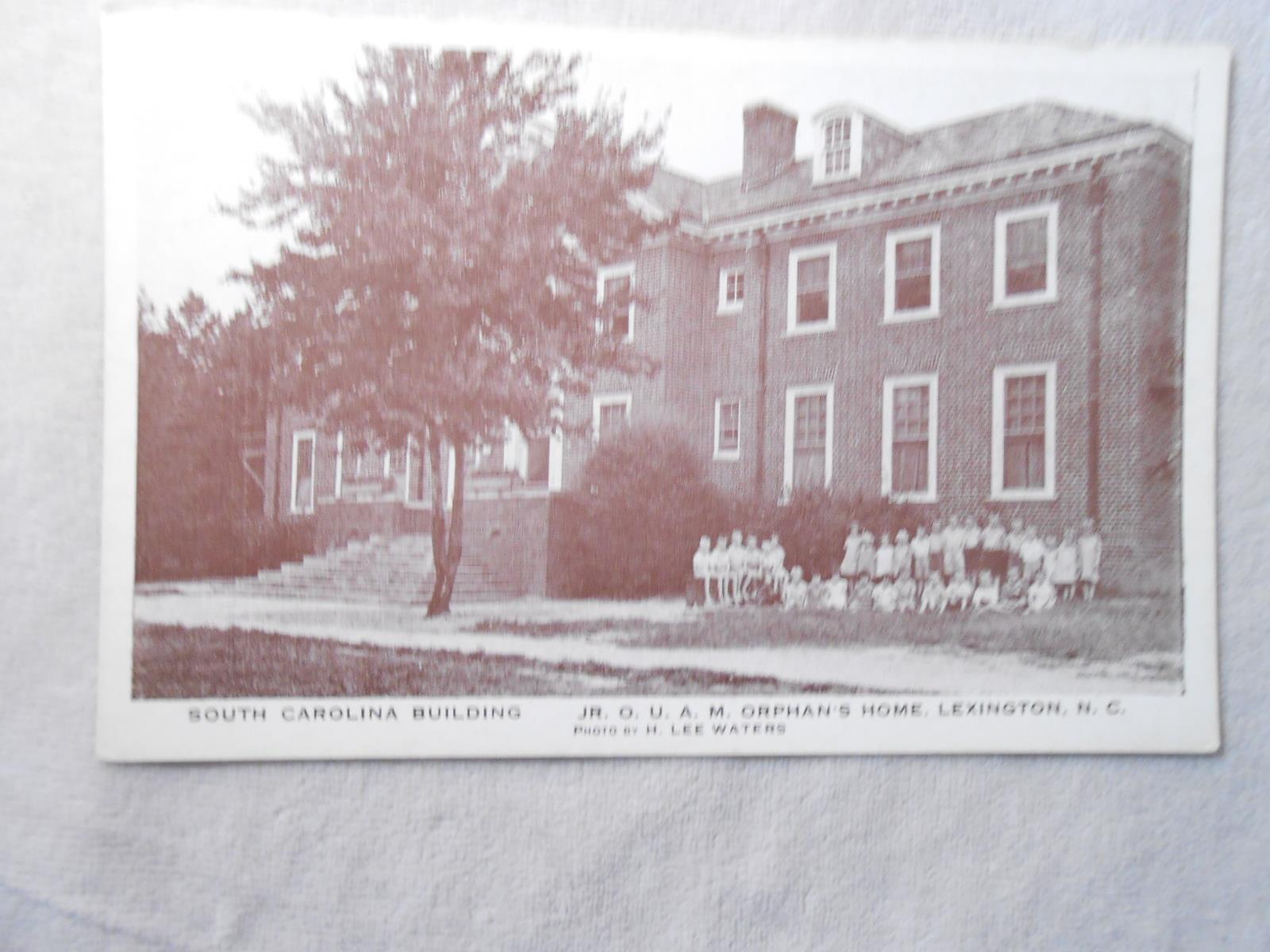 Vintage Postcard - SC Bldg - JR OUAM Orphans Home - Lexington, NC | eBay
