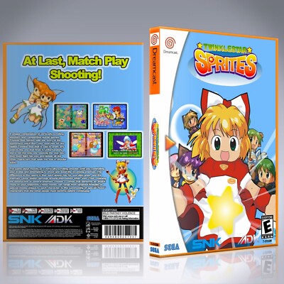 Dreamcast Custom Case - NO GAME - Twinklestar Sprites | eBay