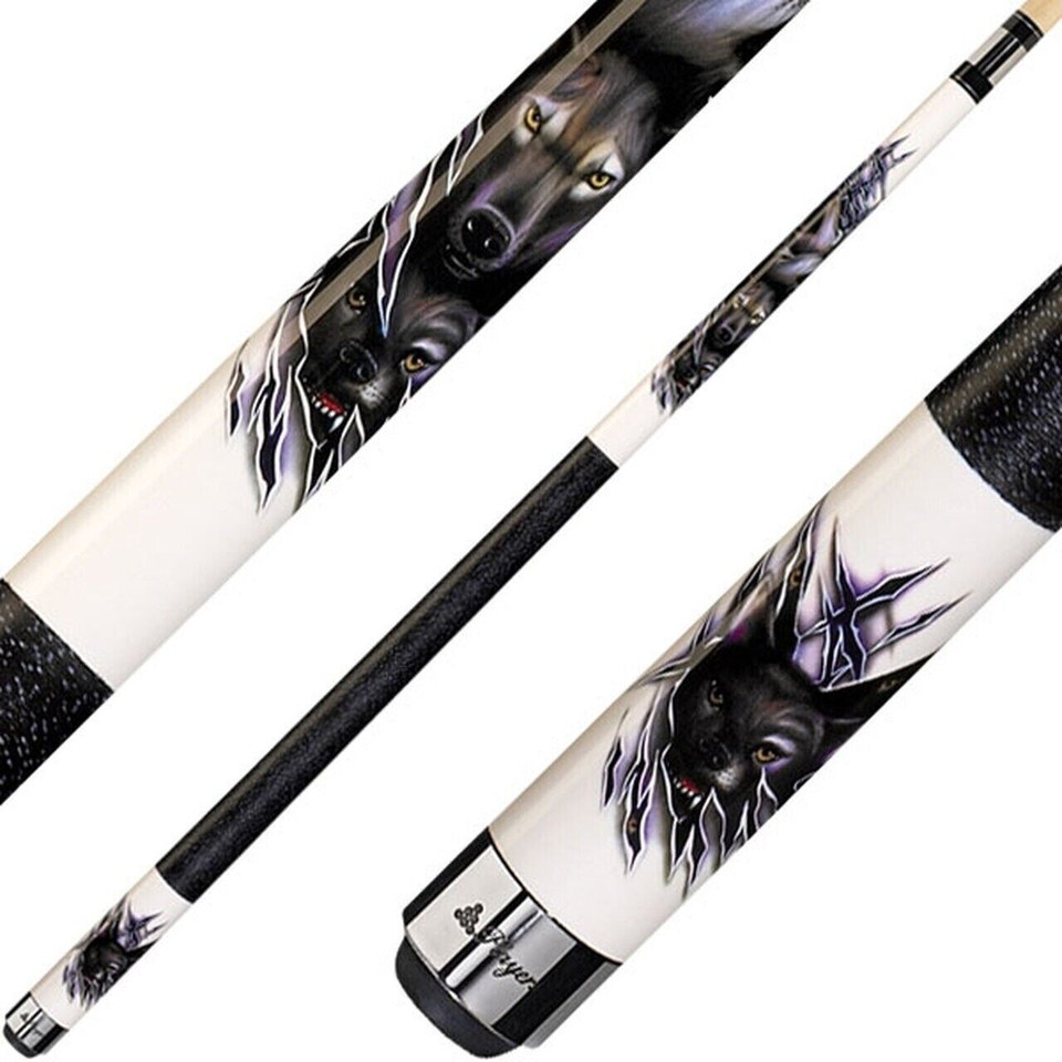 PLAYERS North American Hard Maple Billiard HOWLING WOLVES MODEL D-CWWP ...