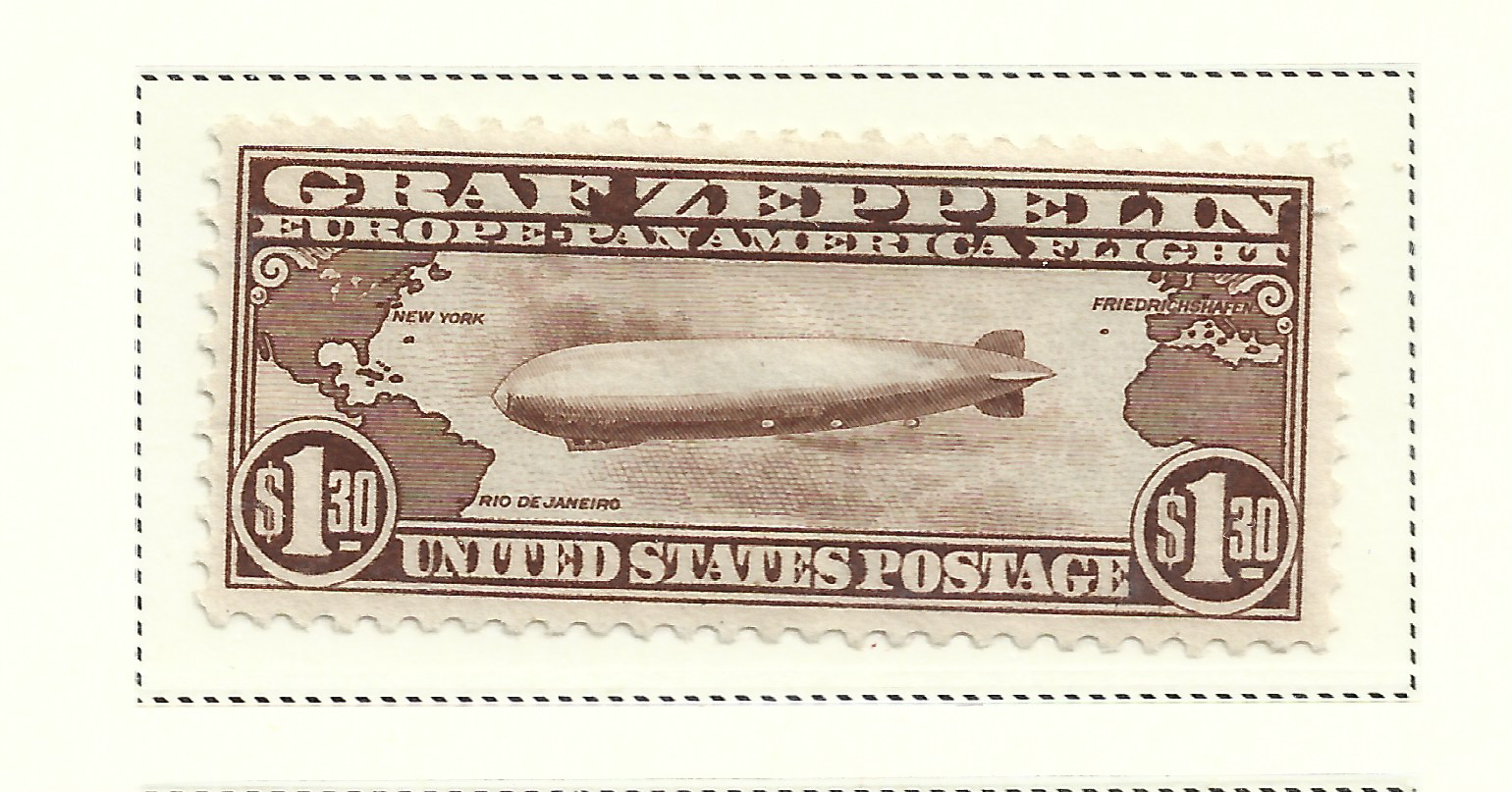 US MINT STAMP SCOTT C14 $1.30 BROWN | eBay