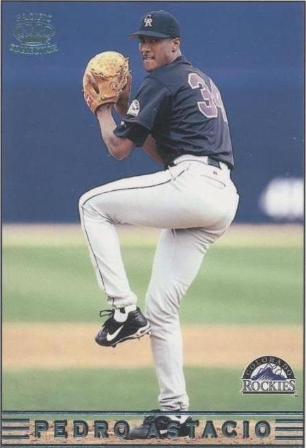 1999 Pacific Crown Collection - Pedro Astacio #92 Platinum Blue for ...