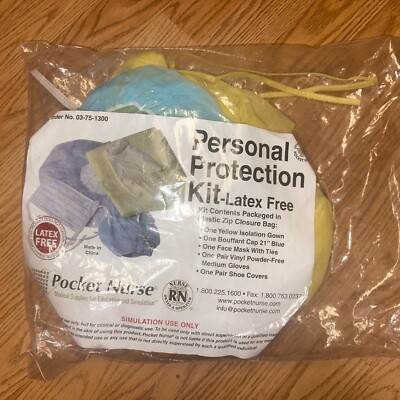 NEW Pocket Nurse Personal Protection Kit Latex Free Reg. $13 | eBay