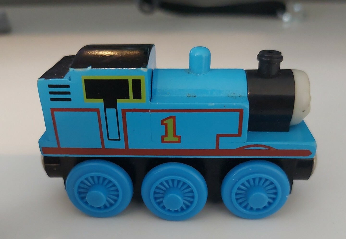 Thomas the Train And Friends Wooden Railway THOMAS #1 Blue Engine ...