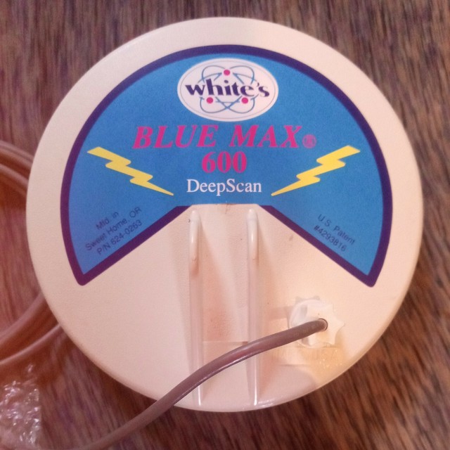 Whites Metal Detector Coil Blue Max 600 Deepscan for sale online | eBay