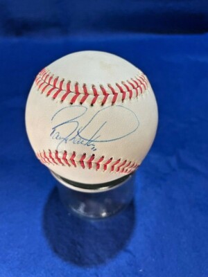 BARRY LARKIN Auto/Signed Baseball CINCINNATI REDS COA | eBay
