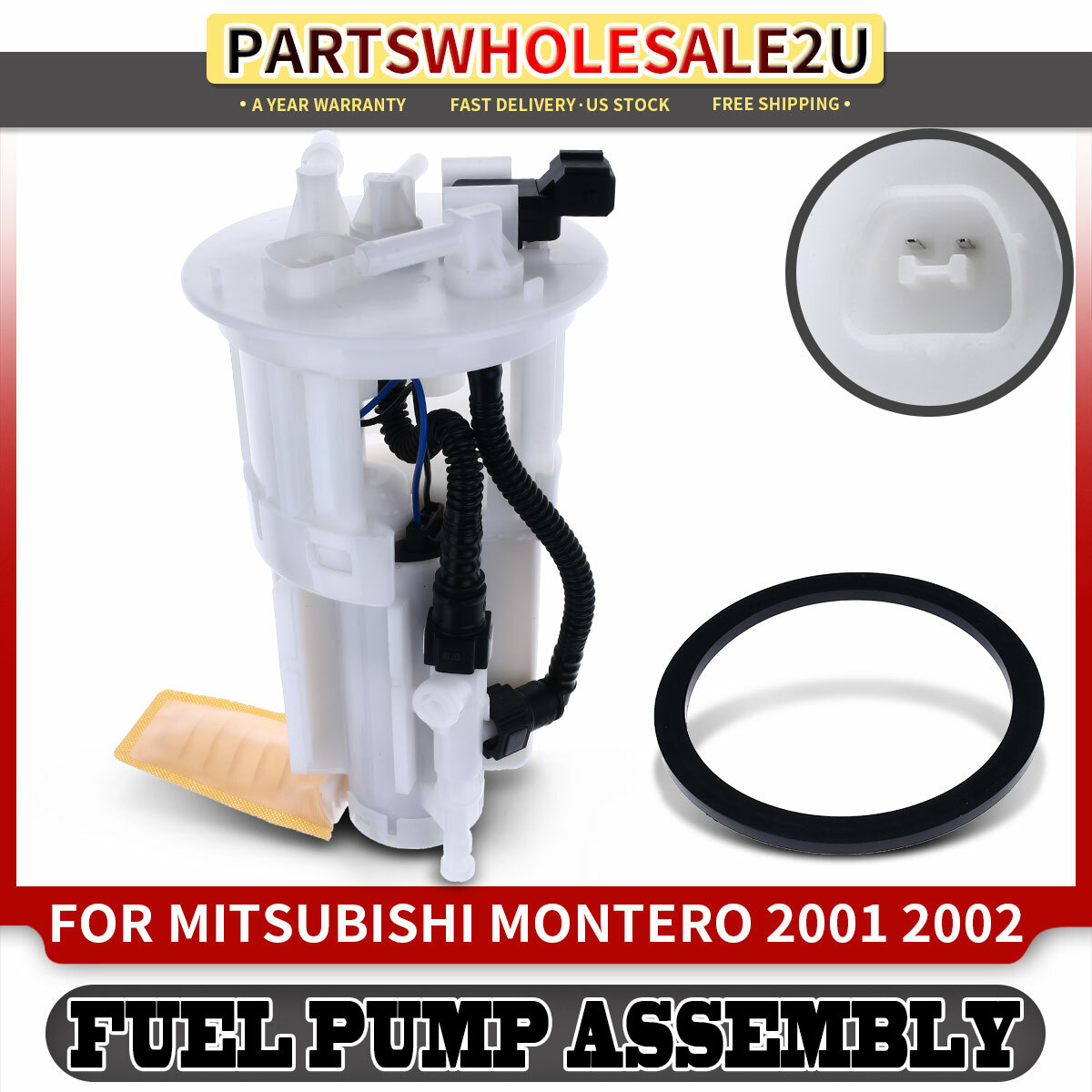 Fuel Pump Module Assembly with Sensor for Mitsubishi Montero V6 3.5L ...