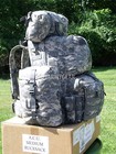 NEW Fully Loaded Molle ACU GI Medium Rucksack Military Backpack ...