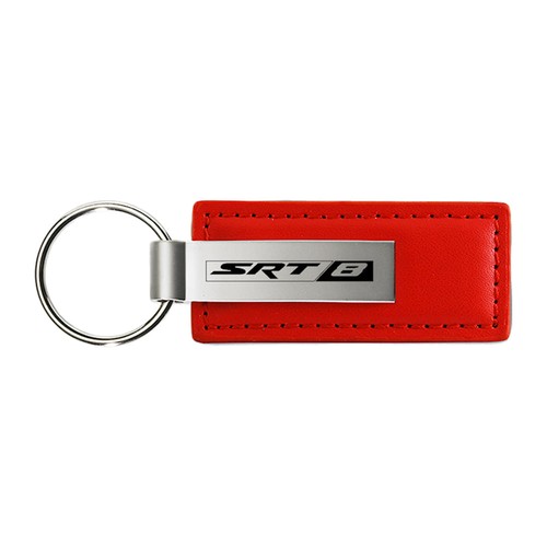 Red Leather Keychain - Officially Licensed for SRT8 | eBay