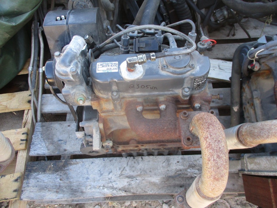 Used Kubota D722-ES04 3-Cyl Diesel Engine out of Generator, 13.2kw ...