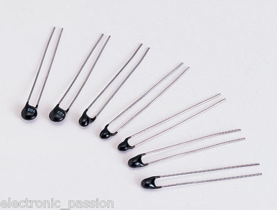 2 PCS NTC Thermistors 100K 10K 1K 2.2K 22K 47K 5K 2.5mm 5% Electronic ...
