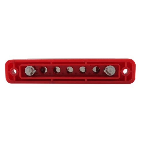 6 Way Power Distribution Terminal Block Screws Battery Bus Bar Auto ...