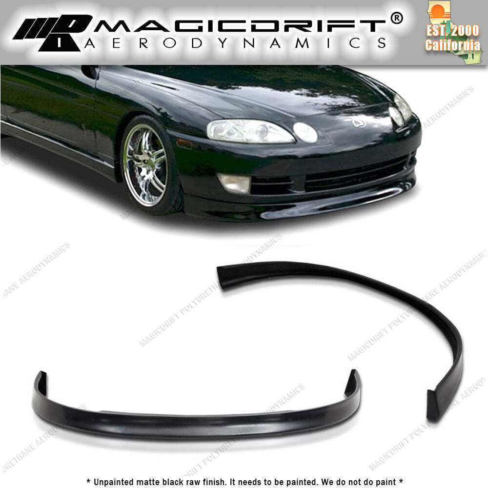 For 92-96 LEXUS SC SC400 SC300 TOYOTA SOARER WS STYLE FRONT BUMPER LIP ...