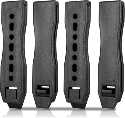 REXTECH 3-Inch Molle Clips 4-Pack, Molle Attachment for Vests Holsters ...
