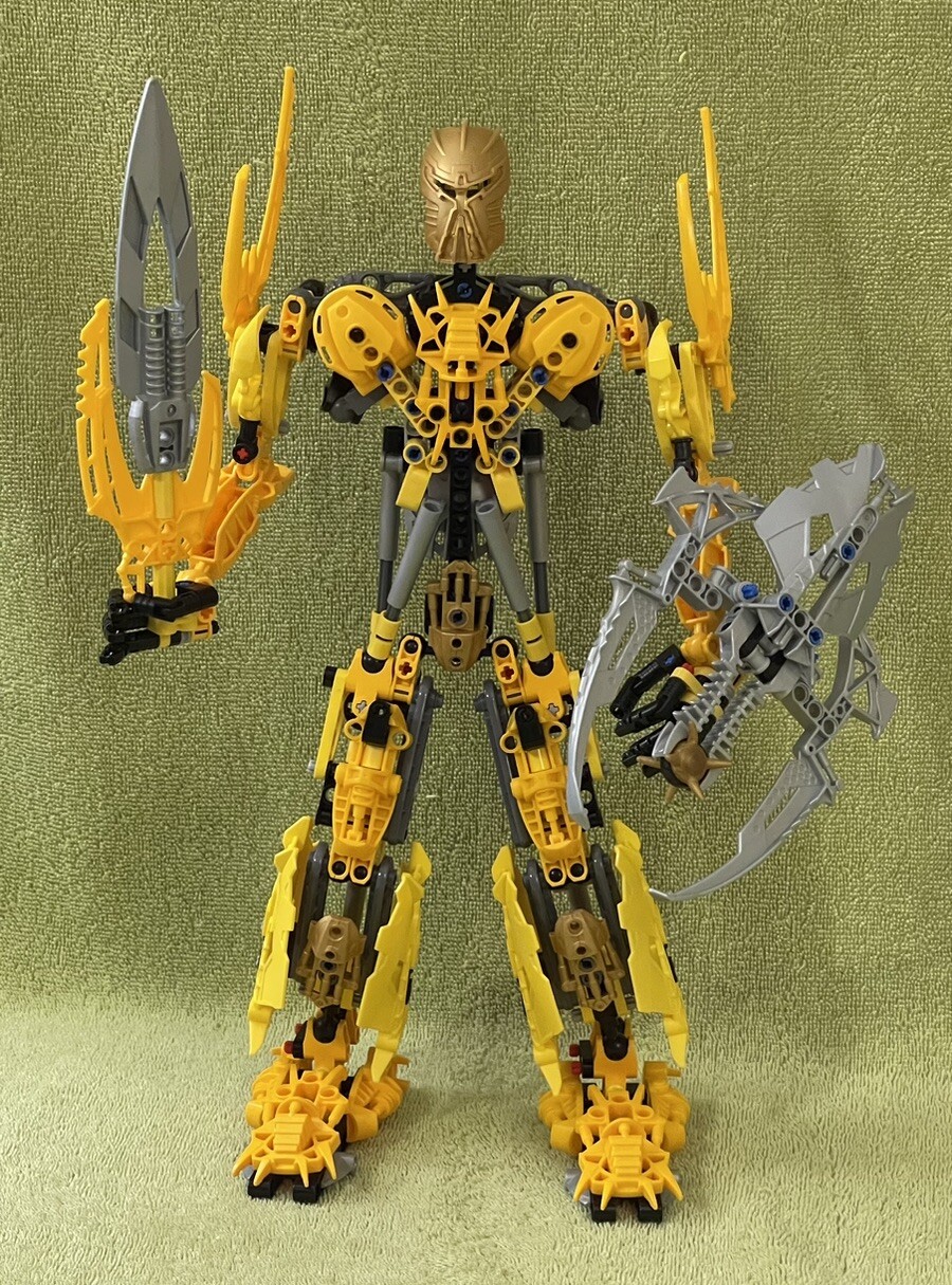 LEGO Bionicle Warriors - “ TOA MATA NUI “ ( Set # 8998 ) Complete Build ...