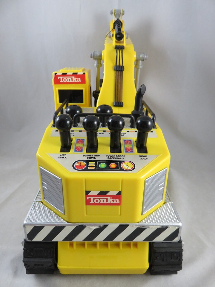 Tonka 1999 Excavator Bulldozer 3208 Electronic Manual Controls Mighty ...