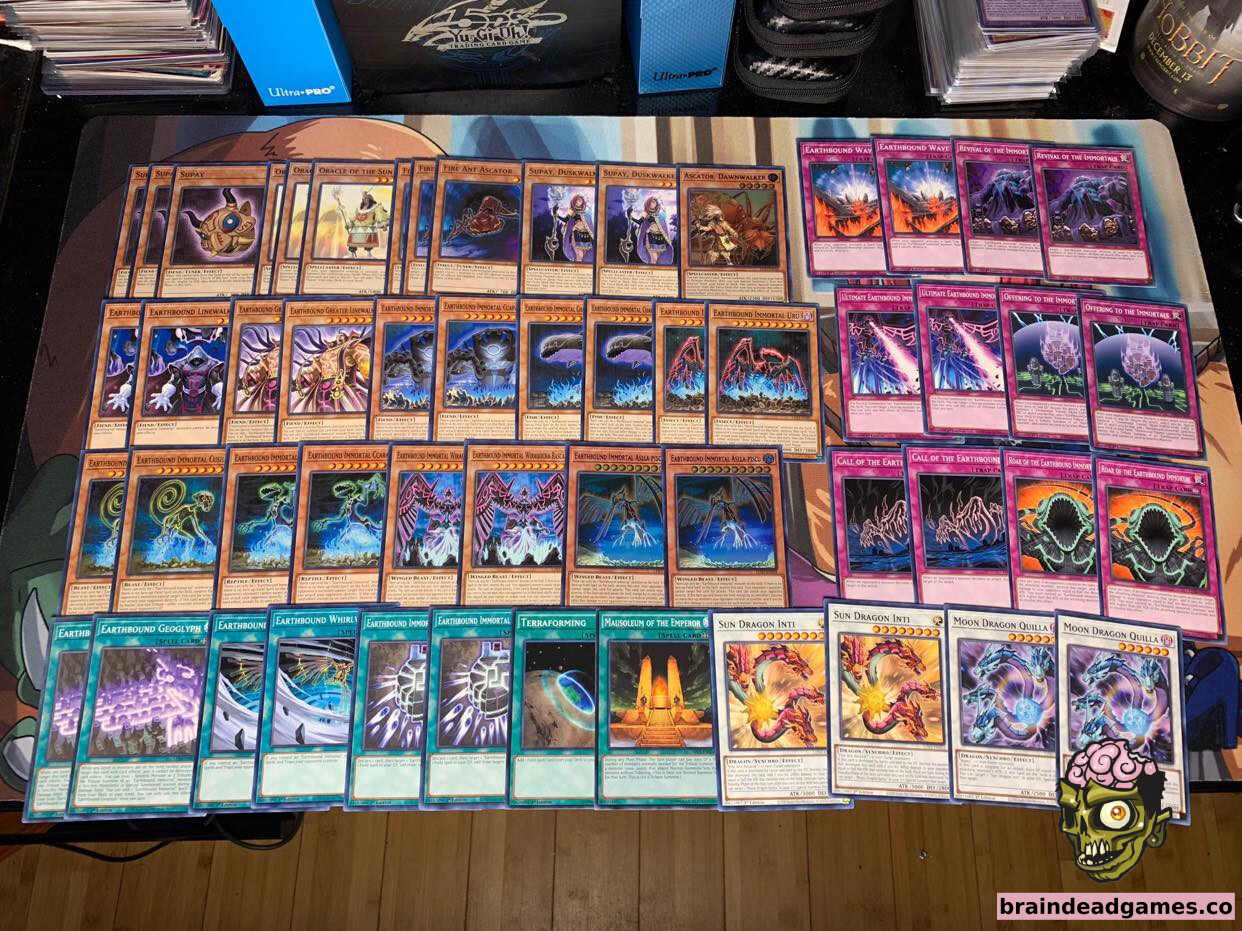 Yugioh Dark Signers Earthbound Immortal Deck - Spellcaster, Fiend ...